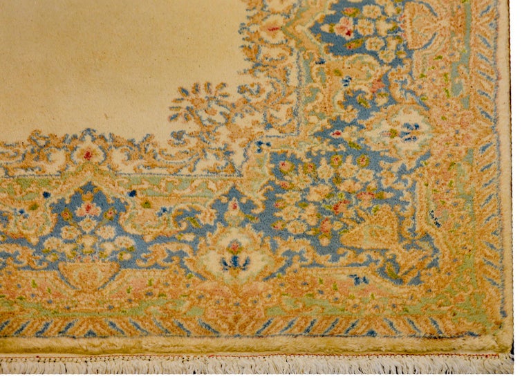 Early 20th Century Kirman Rug For Sale at 1stDibs