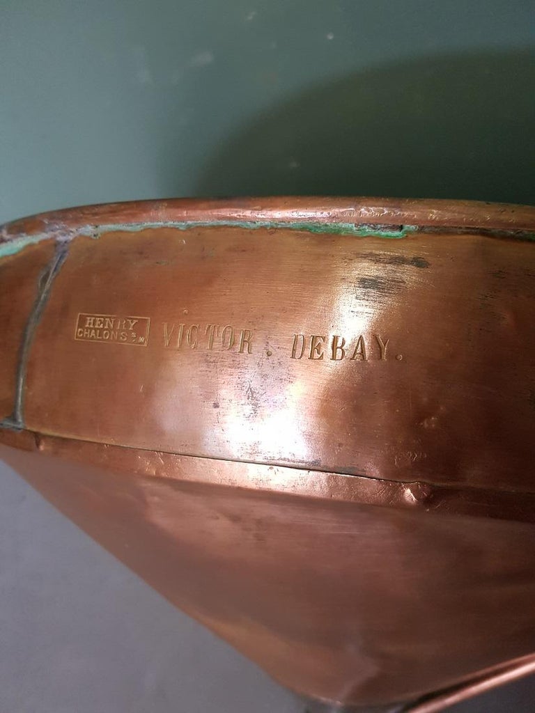 Early 20th Century Large French Copper Funnel from the Champagne ...