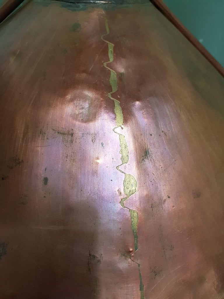 Early 20th Century Large French Copper Funnel from the Champagne ...