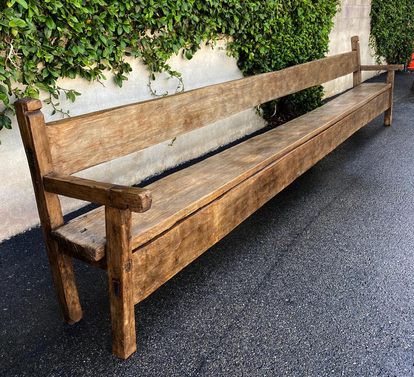 Early 20th Century Large Scale Holy House Bench at 1stDibs | frat ...