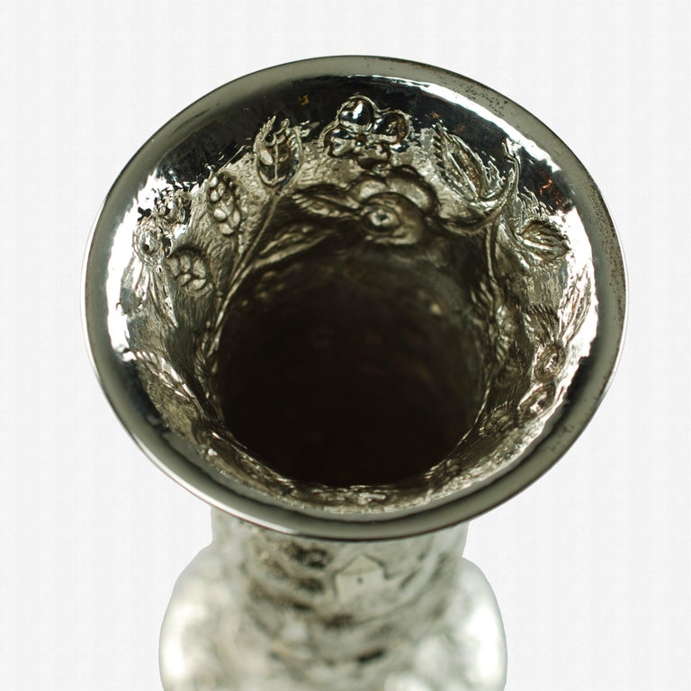 Early 20th Century Loring Andrews Sterling Silver Repousse Castle ...