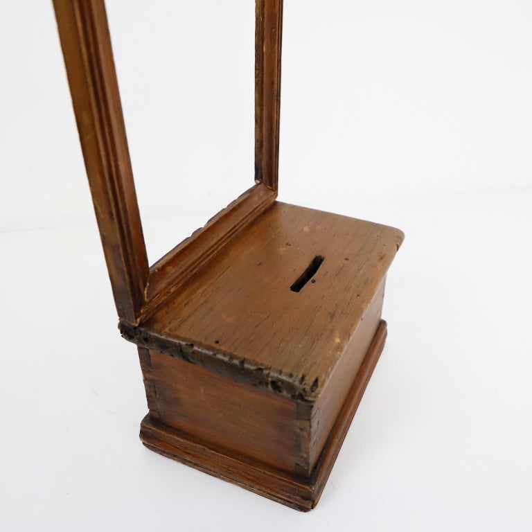 Early 20th Century Mexican Alms Box For Sale at 1stDibs