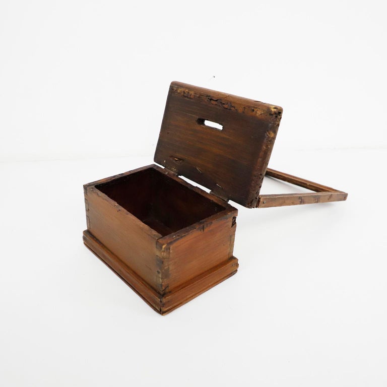 Early 20th Century Mexican Alms Box For Sale at 1stDibs