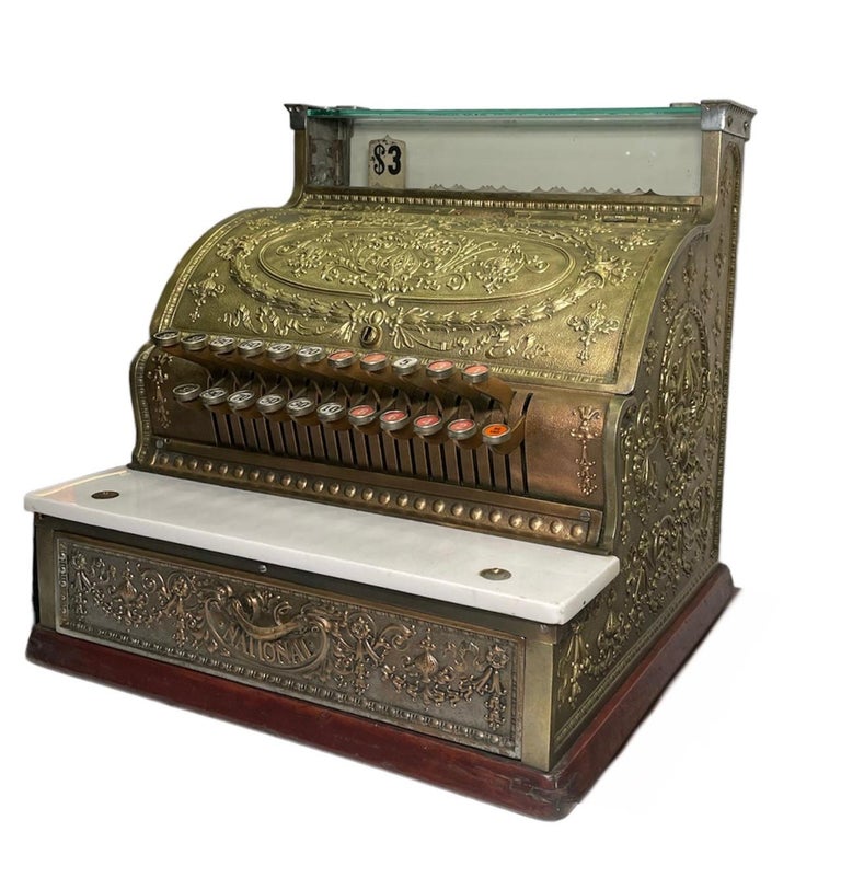 Early 20th Century National Cash Register For Sale at 1stDibs