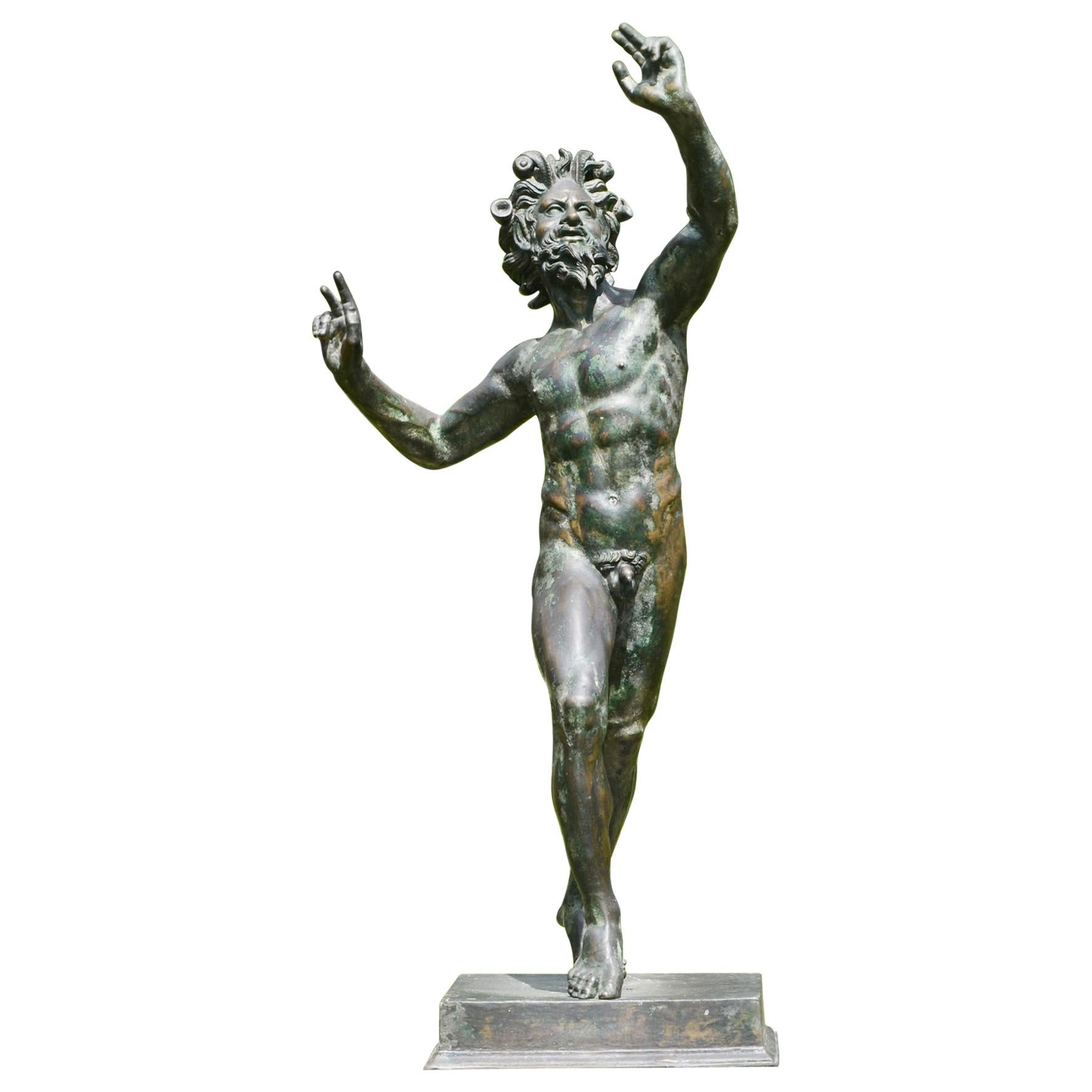 Verdigris Statue - 7 For Sale on 1stDibs