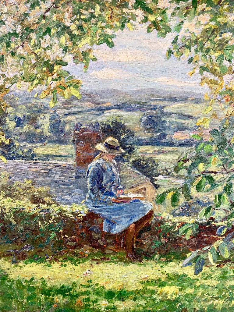 Early 20th Century Oil Impressionist Painting at 1stDibs