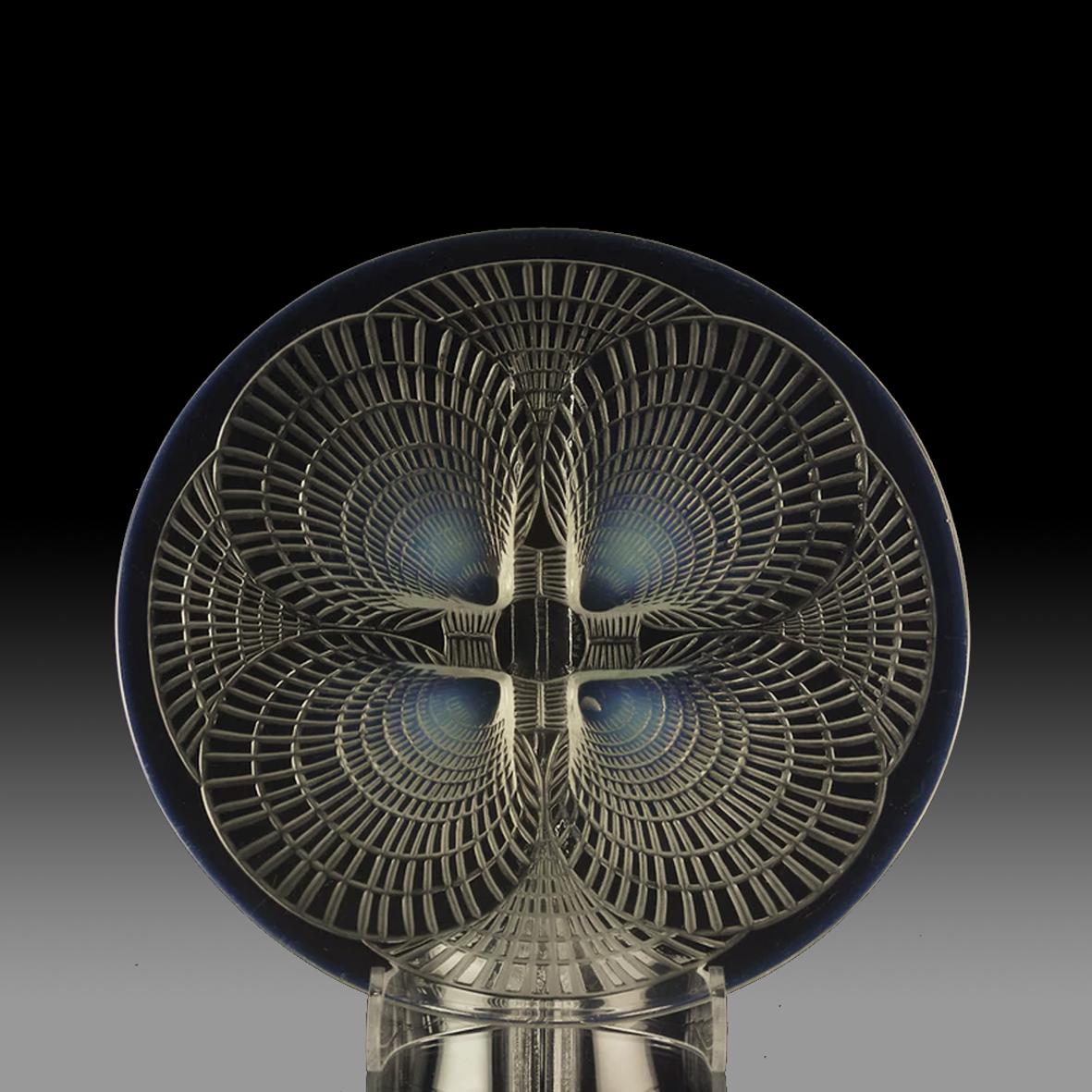 Early 20th Century Opalescent Plate entitled "Coquilles No.2" by René ...