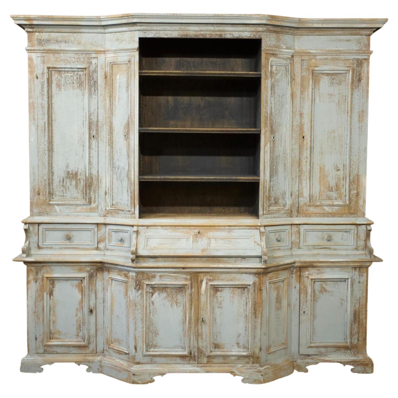 Early to Mid Century Danish Stripped Pine Two Door Cupboard, 20th ...