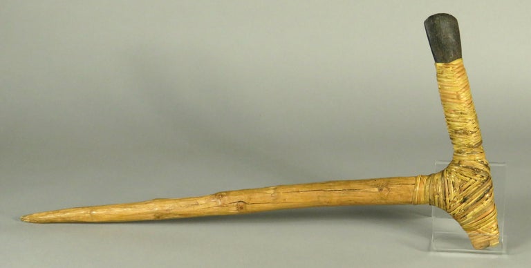 Early 20th Century Papua New Guinea Adze / Foot Adze For Sale at 1stDibs