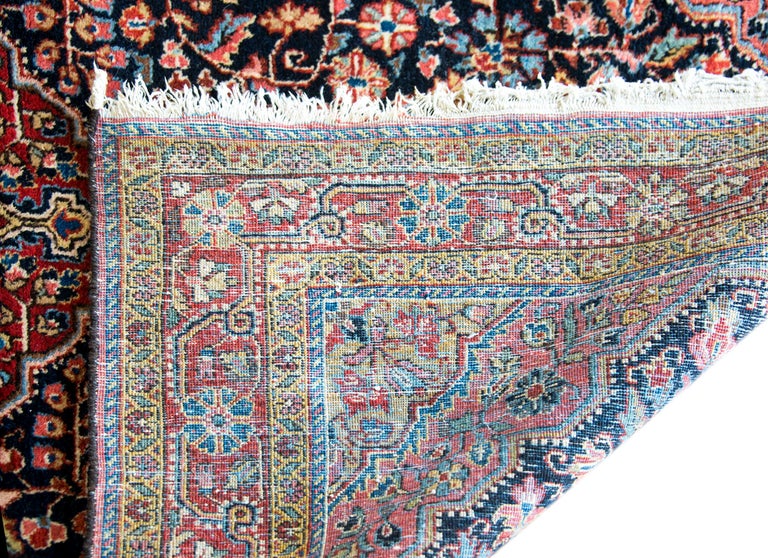 Early 20th Century Persian Bidjar Rug For Sale at 1stDibs