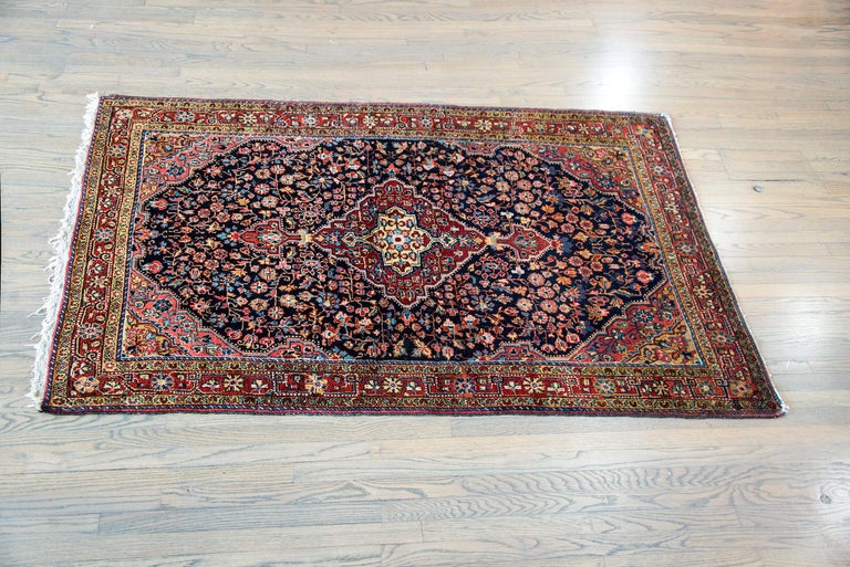 Early 20th Century Persian Bidjar Rug For Sale at 1stDibs