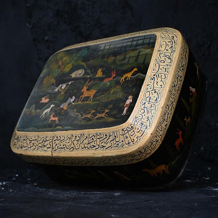 Early 20th Century Persian Hand Crafted Box For Sale at 1stDibs