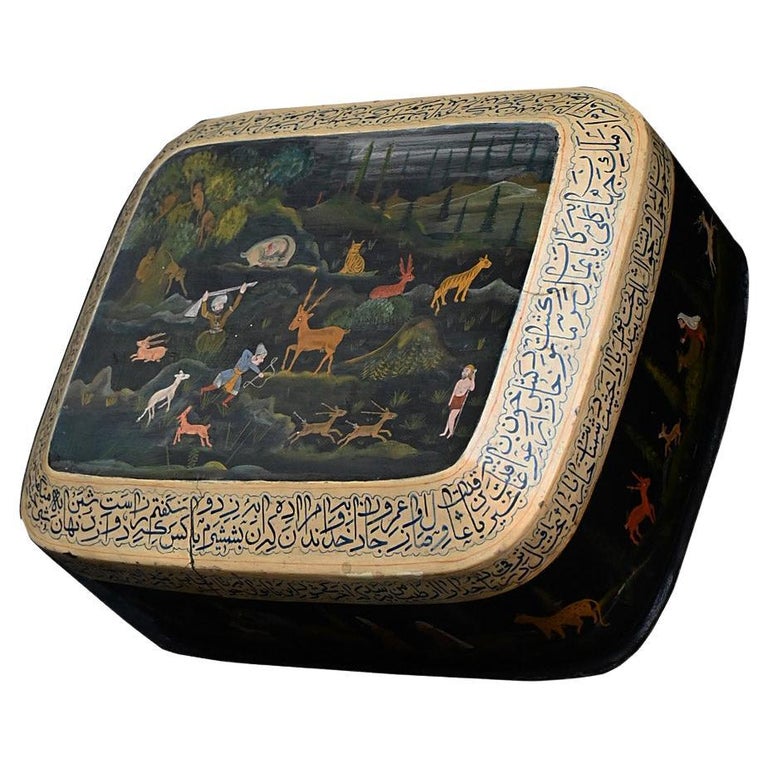 Early 20th Century Persian Hand Crafted Box For Sale at 1stDibs