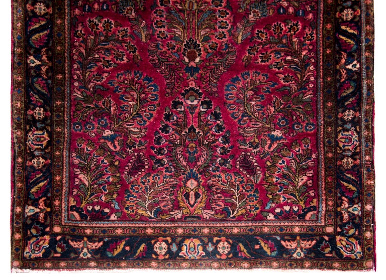 Early 20th Century Persian Sarouk Runner For Sale at 1stDibs