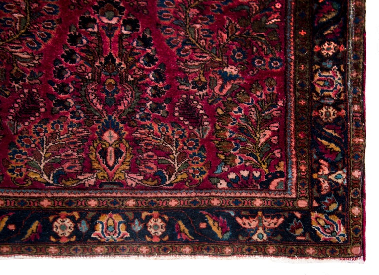 Early 20th Century Persian Sarouk Runner For Sale at 1stDibs