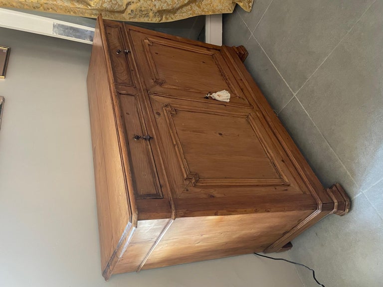 Early 20th Century Pitch Pin Parisian Buffet, 1920s For Sale at 1stDibs