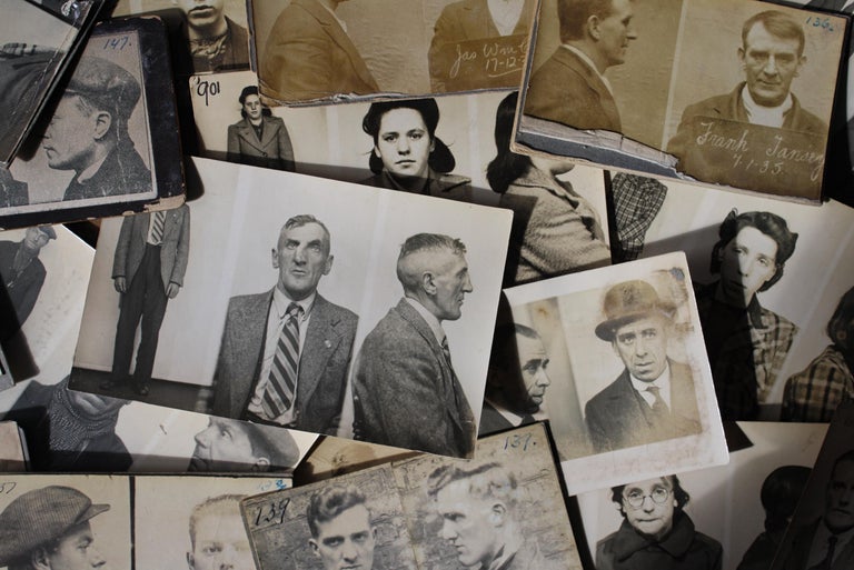 Early 20th Century Police Booking Photographs Portraits Mug Shots ...