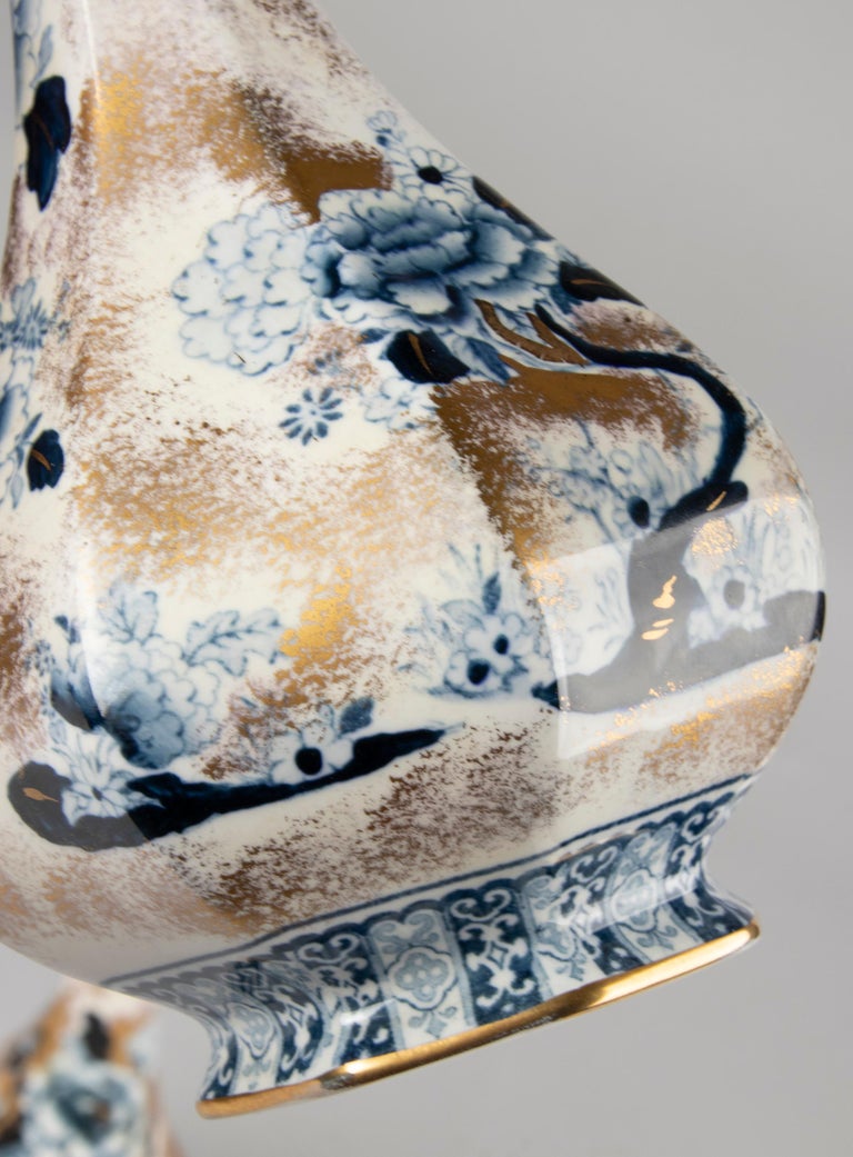 Early 20th Century Porcelain Vases by Keeling and Co Chusan Losol Ware ...