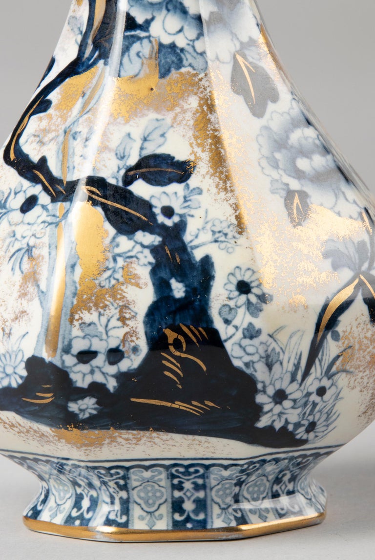 Early 20th Century Porcelain Vases by Keeling and Co Chusan Losol Ware ...