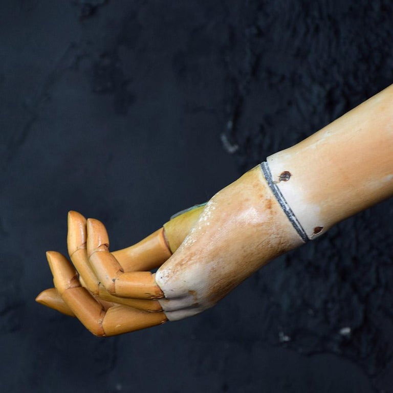 Early 20th Century prosthetic articulated arm at 1stDibs