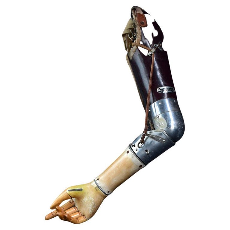 Early 20th Century prosthetic articulated arm at 1stDibs