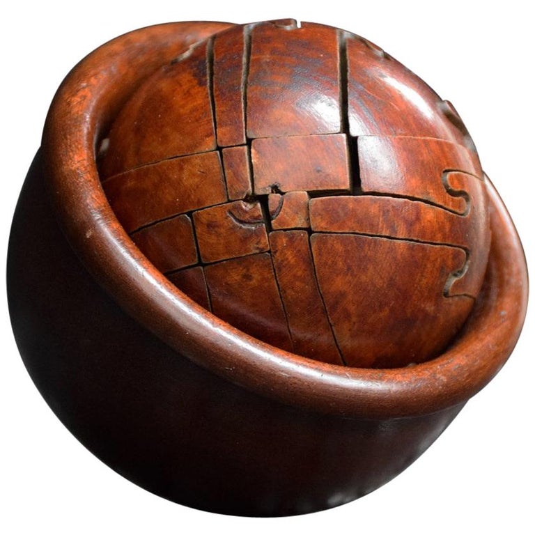 Early 20th Century Puzzle Ball at 1stDibs