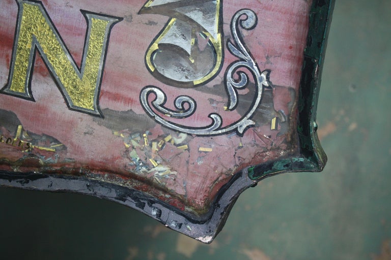 Early 20th Century Reverse Painted Glass Tavern Pub Sign Smithfield Inn ...