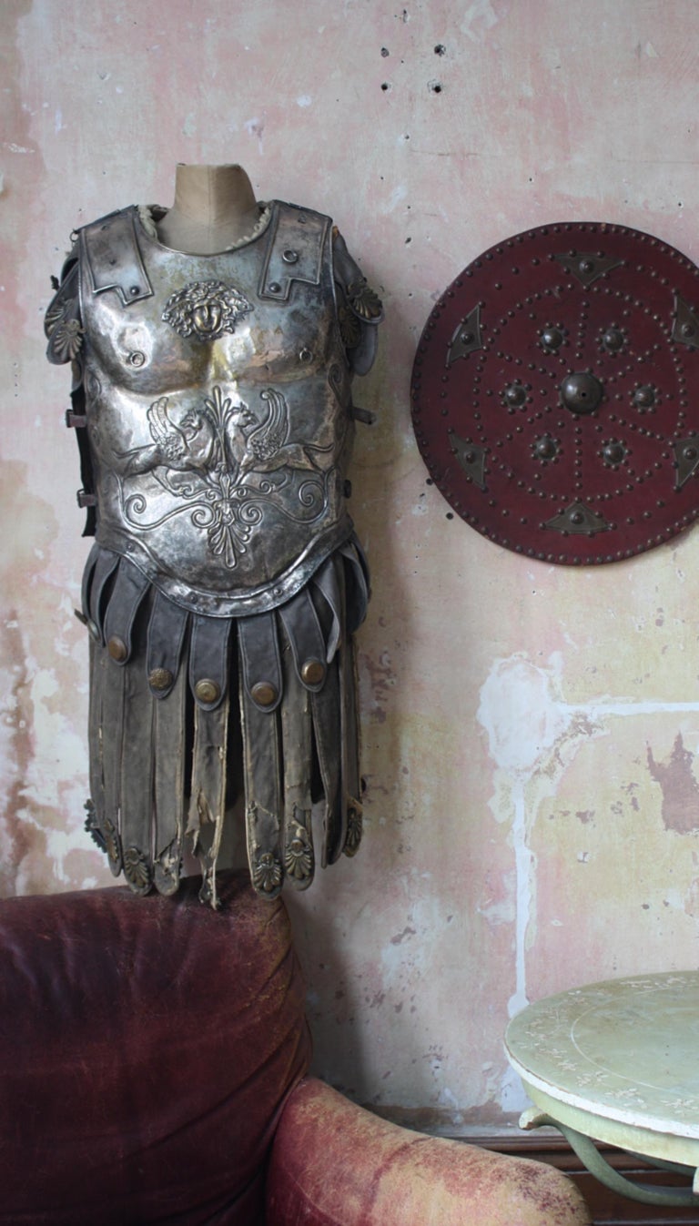 Armure romaine du début du 20e siècle de Ben Hur Film Prop Curio Grand ...