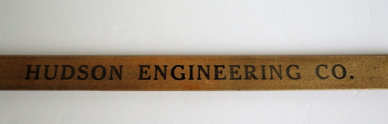 Hardwood Ruler for Hudson Engineering NJ by Geiger Bros Newark US, Ca ...