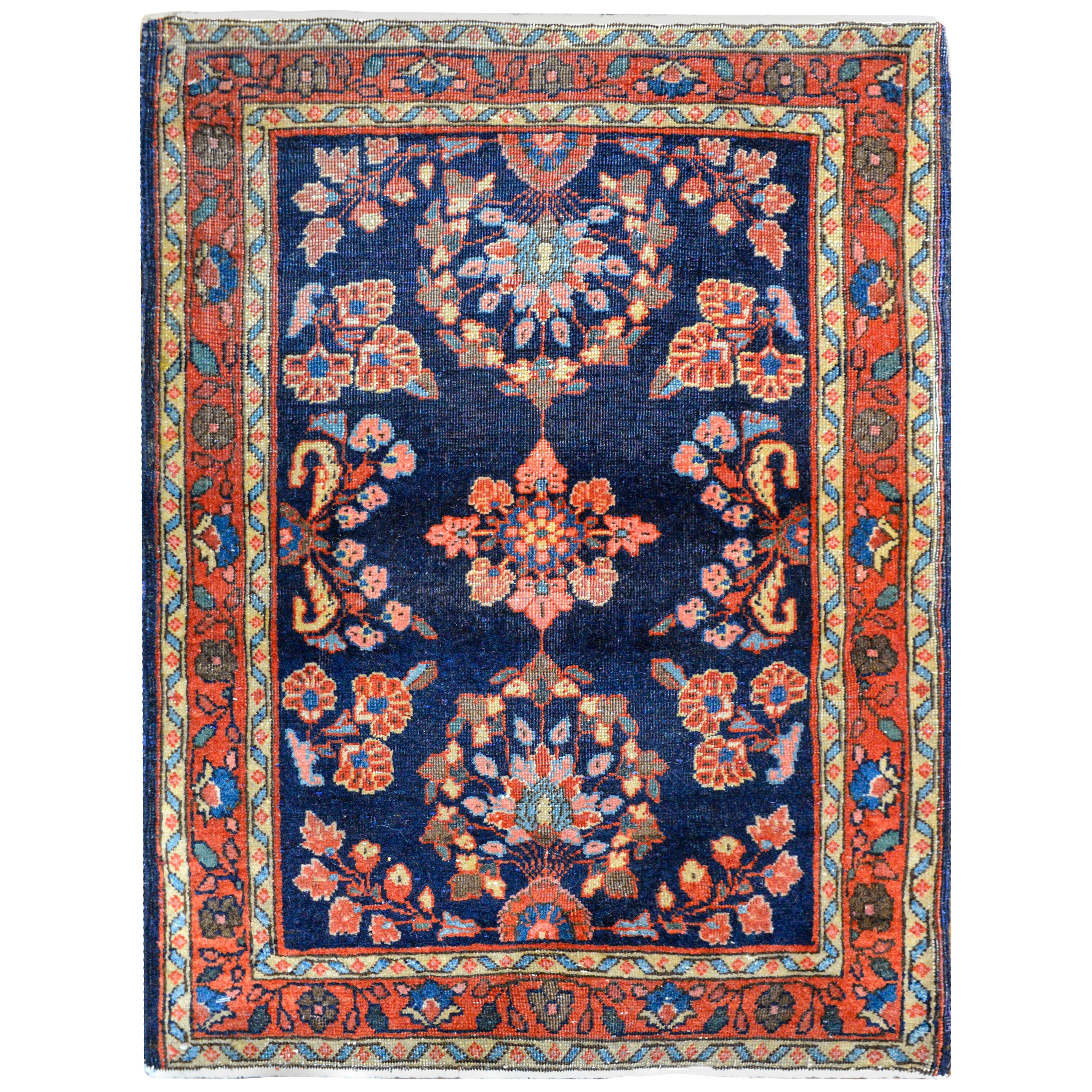 Wonderful Traditional 1930s Sarouk Farahan Rug For Sale at 1stDibs