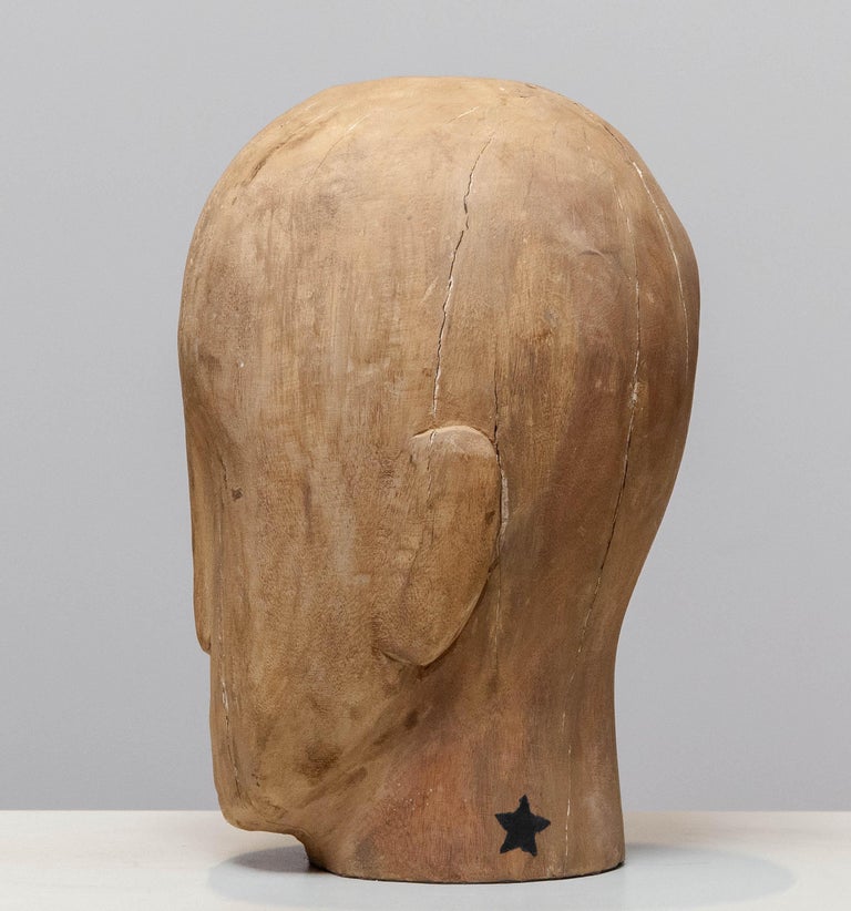 Early 20th Century Scandinavian Faded Milliners Head, 1900's For Sale ...