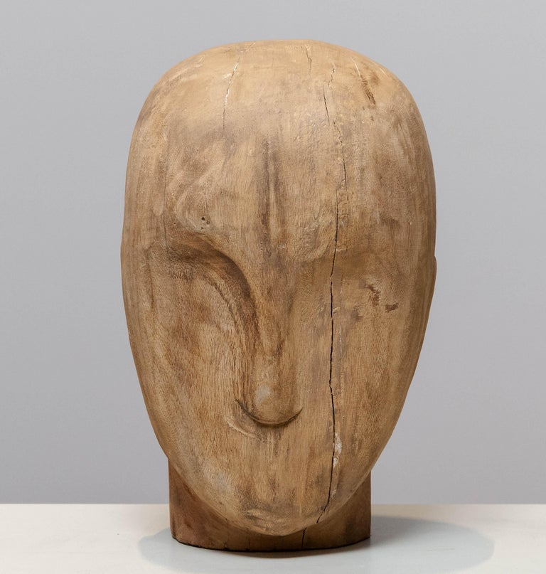 Early 20th Century Scandinavian Faded Milliners Head, 1900's For Sale ...