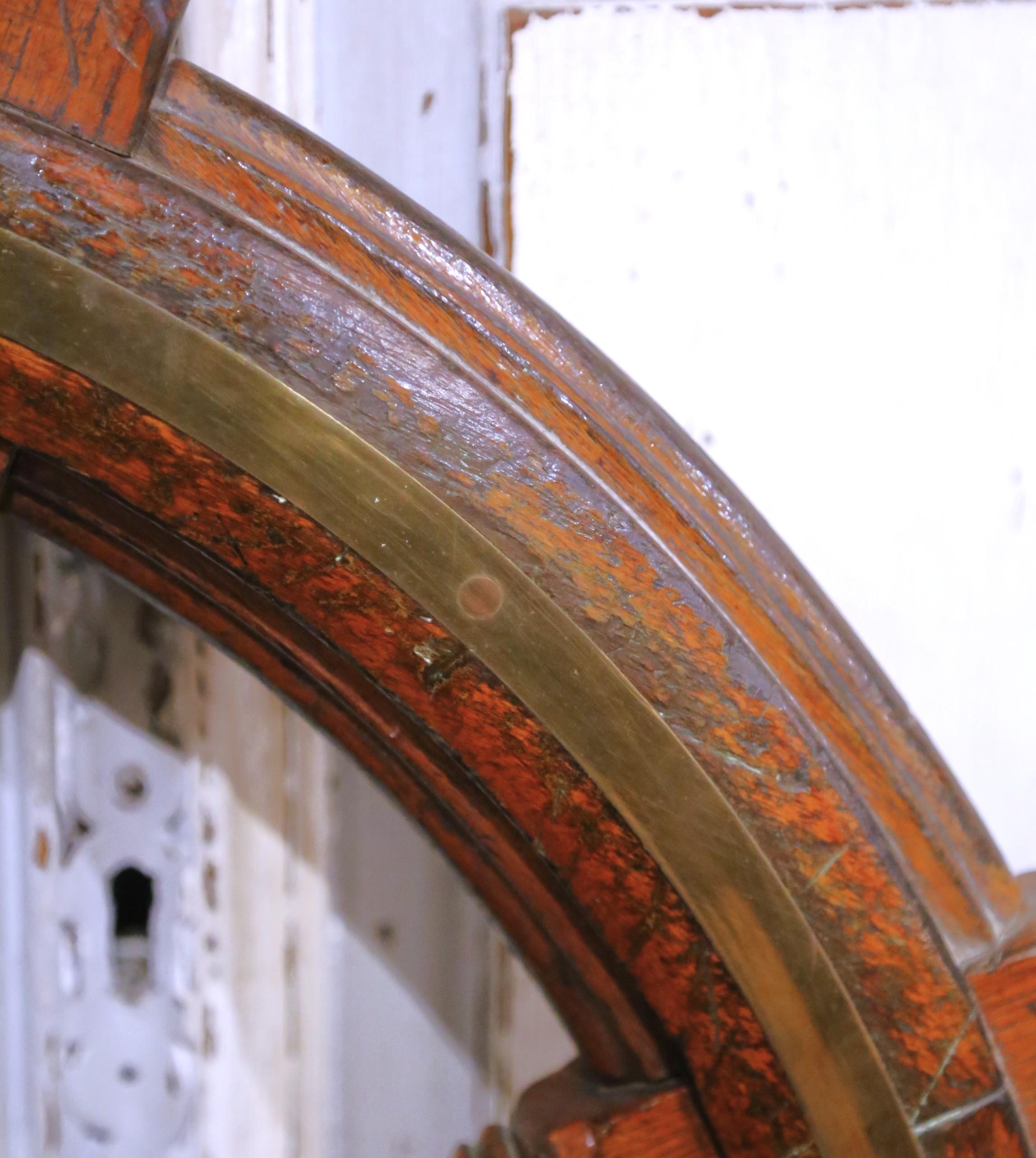 Early 20th Century Scottish Ship Wheel by Mactaggart Scott and Co. from ...