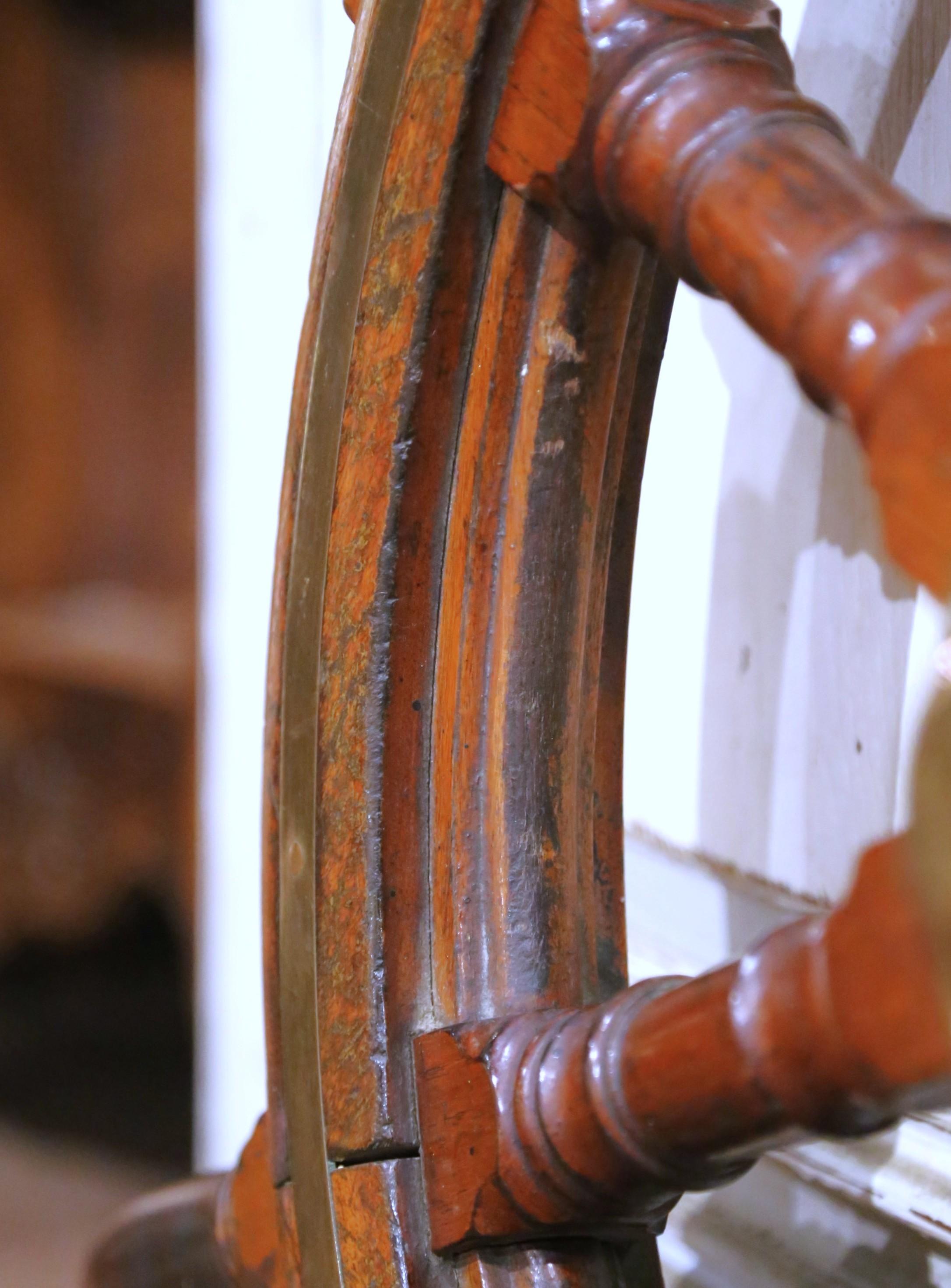 Early 20th Century Scottish Ship Wheel by Mactaggart Scott and Co. from ...