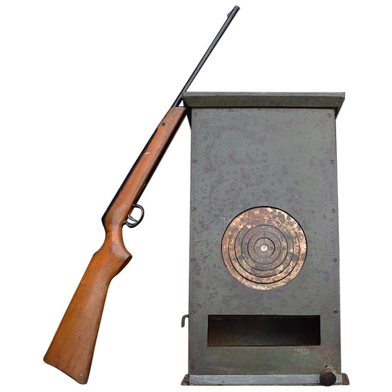 Early 20th Century Scratch Built English Fairground Shooting Target ...