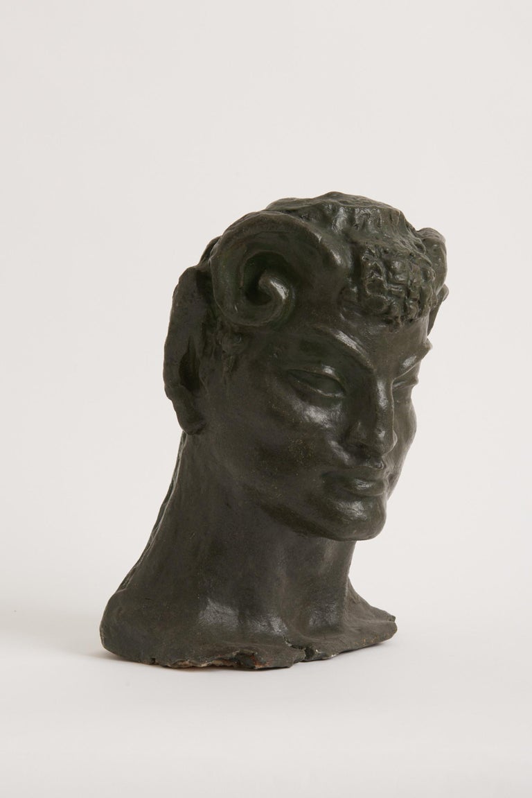 Early 20th Century Sculpture of a Faun For Sale at 1stDibs