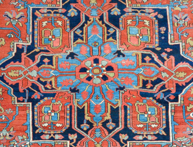 Early 20th Century Serapi Rug For Sale at 1stDibs