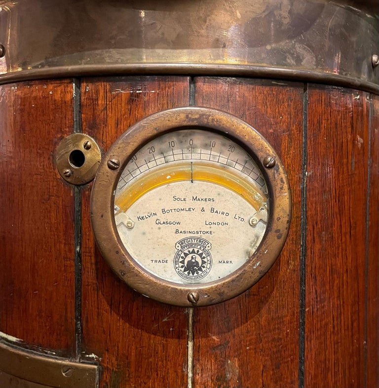 Early 20th Century Ship Binnacle and Compass For Sale at 1stDibs