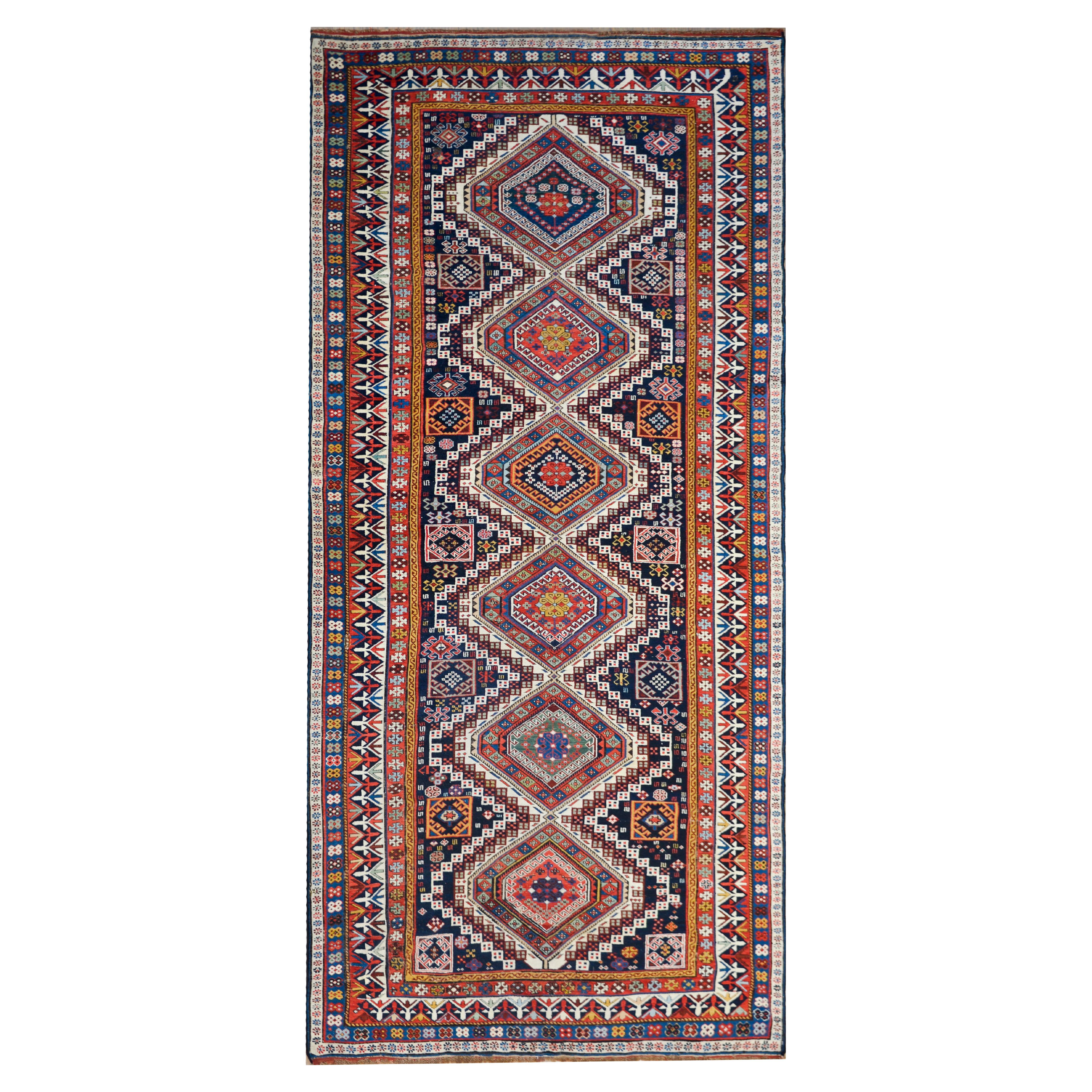 19th Century Shirvan Rug For Sale at 1stDibs