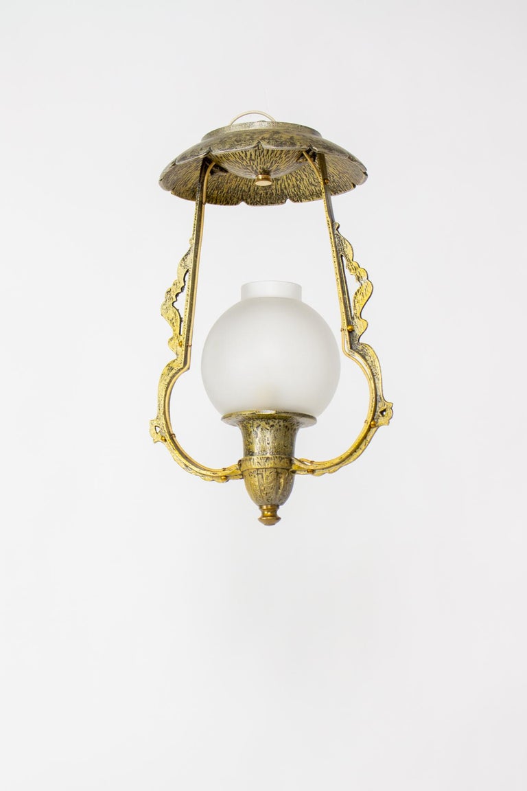 Early 20th Century Small Hall Light For Sale at 1stDibs
