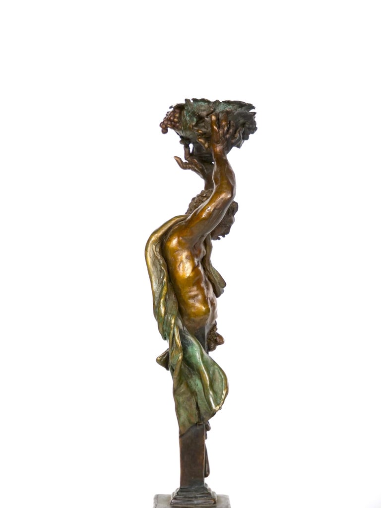 Early 20th Century Small Pair Bronze Sculpture For Sale at 1stDibs