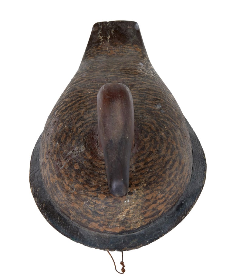 Early 20th Century Solid Wood Hand Painted Decoy Duck at 1stDibs | hand ...