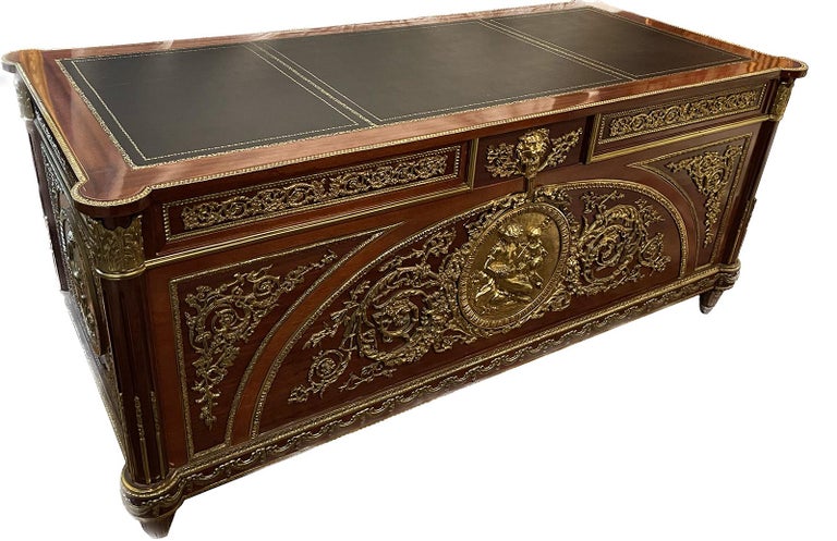 Early 20th Century Spanish Baroque Style Desk For Sale at 1stDibs