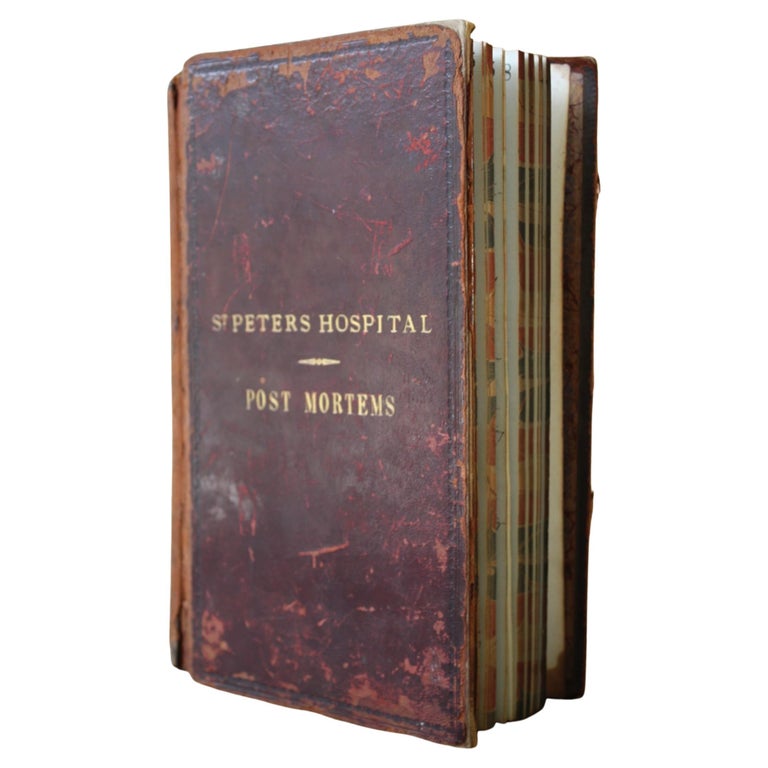 Early 20th Century St Peters Hospital Asylum Post Mortem's Medical Surgery For Sale at 1stDibs