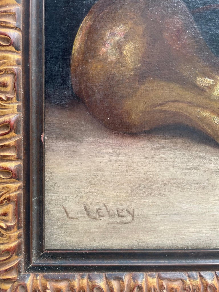 Early 20th Century Still Life Painting Oil on Canvas Signed. For Sale ...