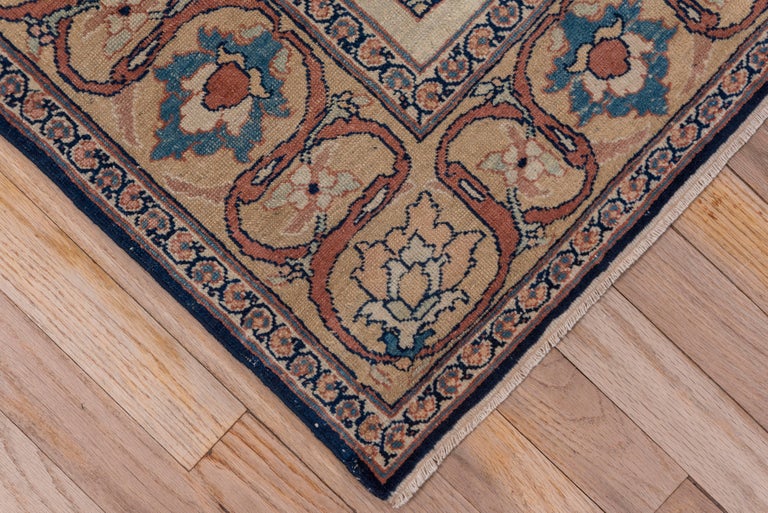Early 20th Century Antique Persian Tabriz Rug For Sale at 1stDibs
