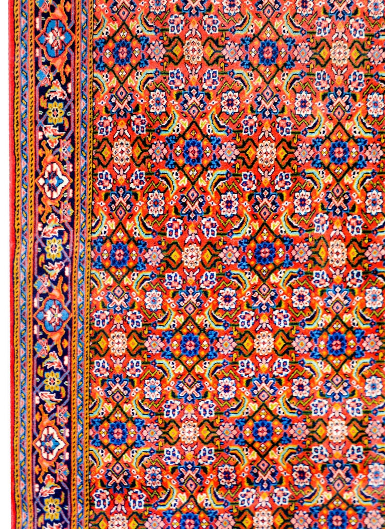 Early 20th Century Tabriz Runner For Sale at 1stDibs