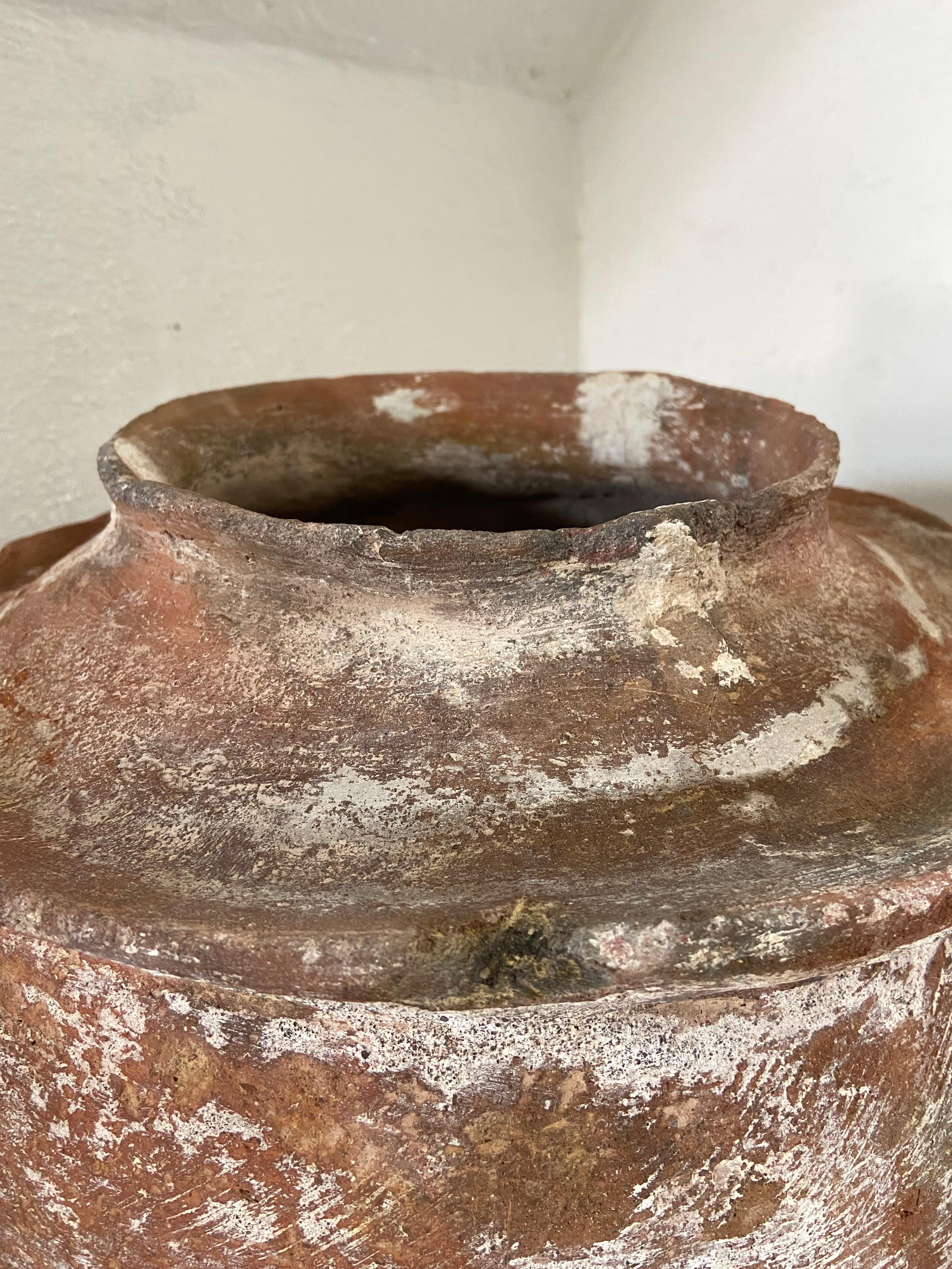 Early 20th Century Terracotta Water Vessel from Mexico For Sale at 1stDibs