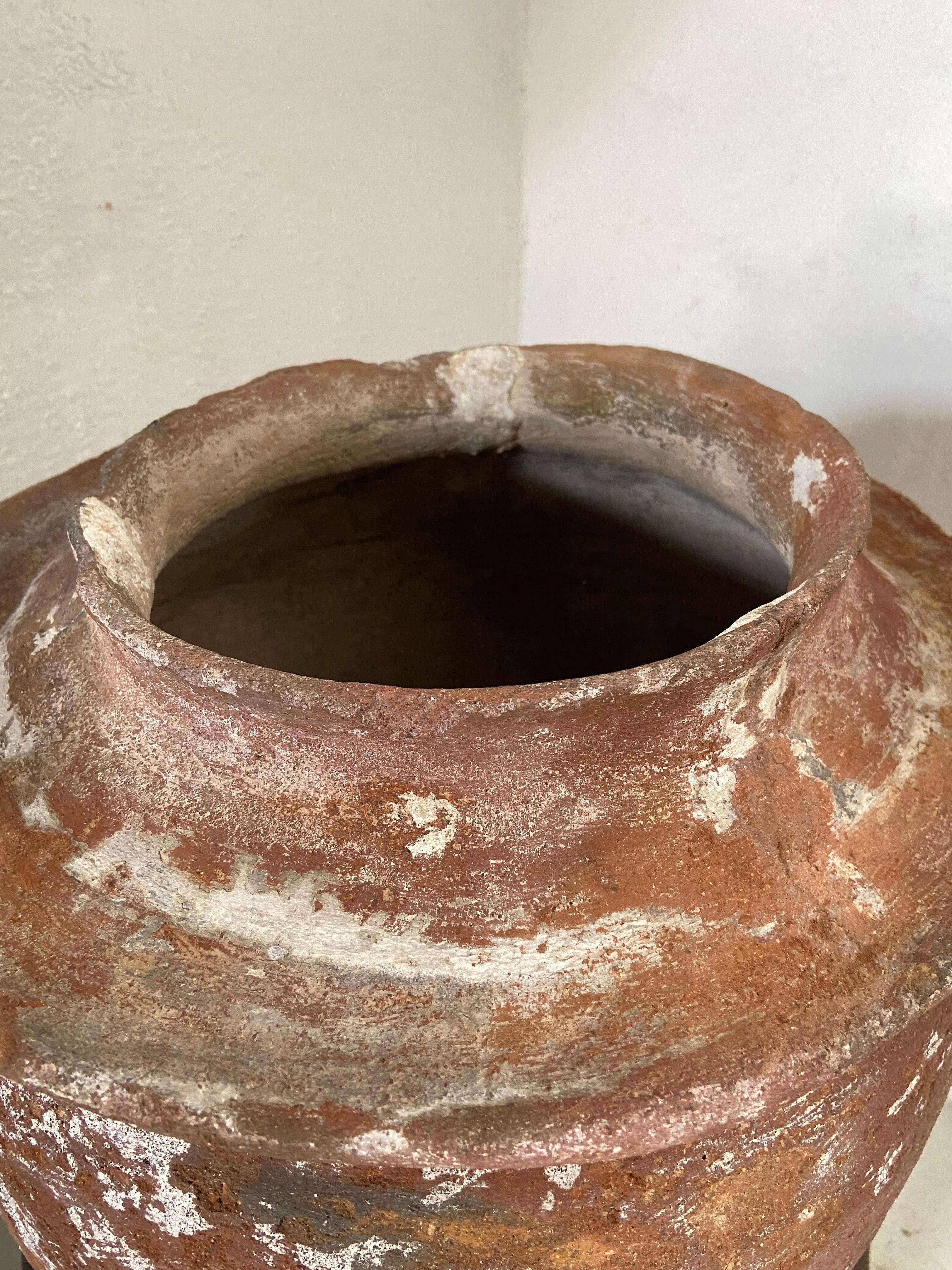 Early 20th Century Terracotta Water Vessel from Mexico For Sale at 1stDibs
