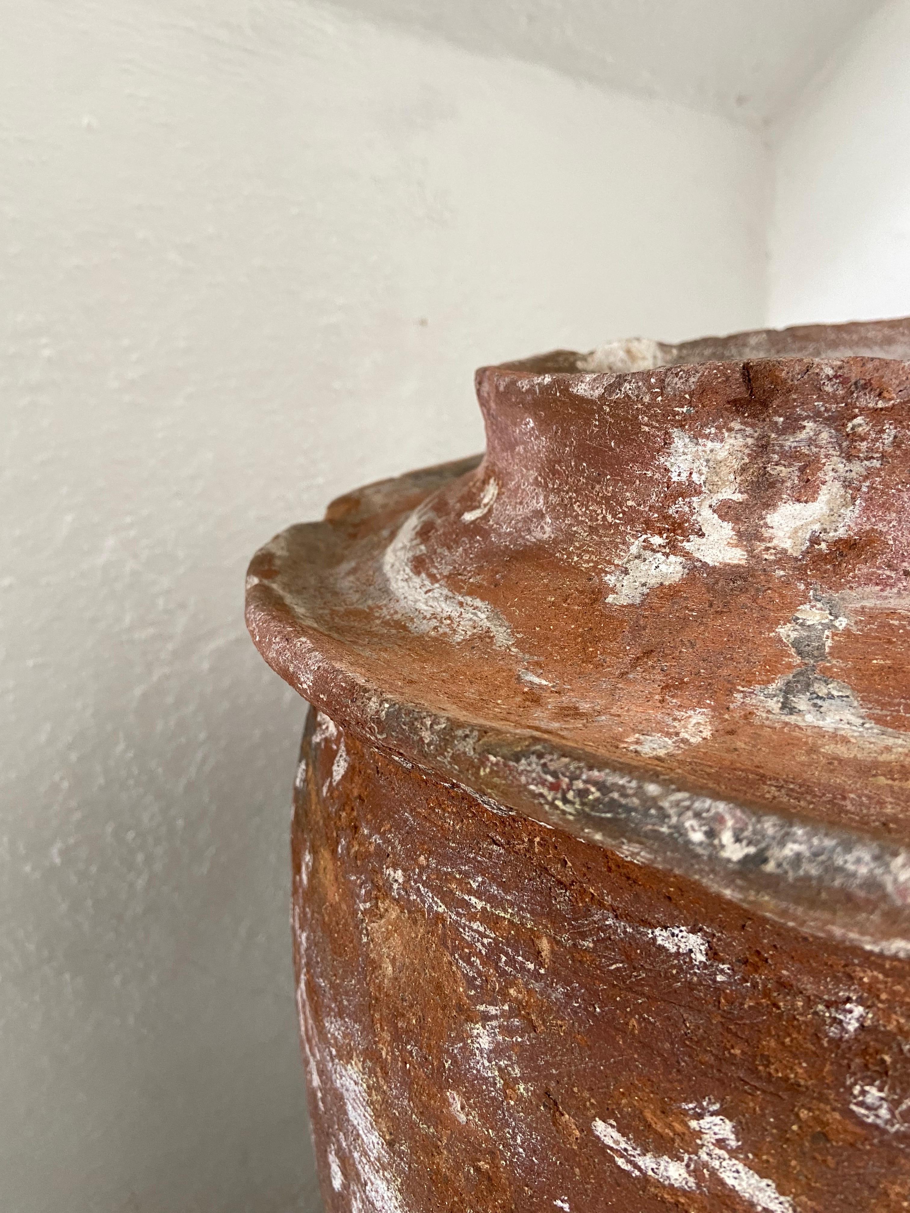 Early 20th Century Terracotta Water Vessel from Mexico For Sale at 1stDibs